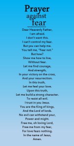 Prayer against fear | Prayer For Anxiety