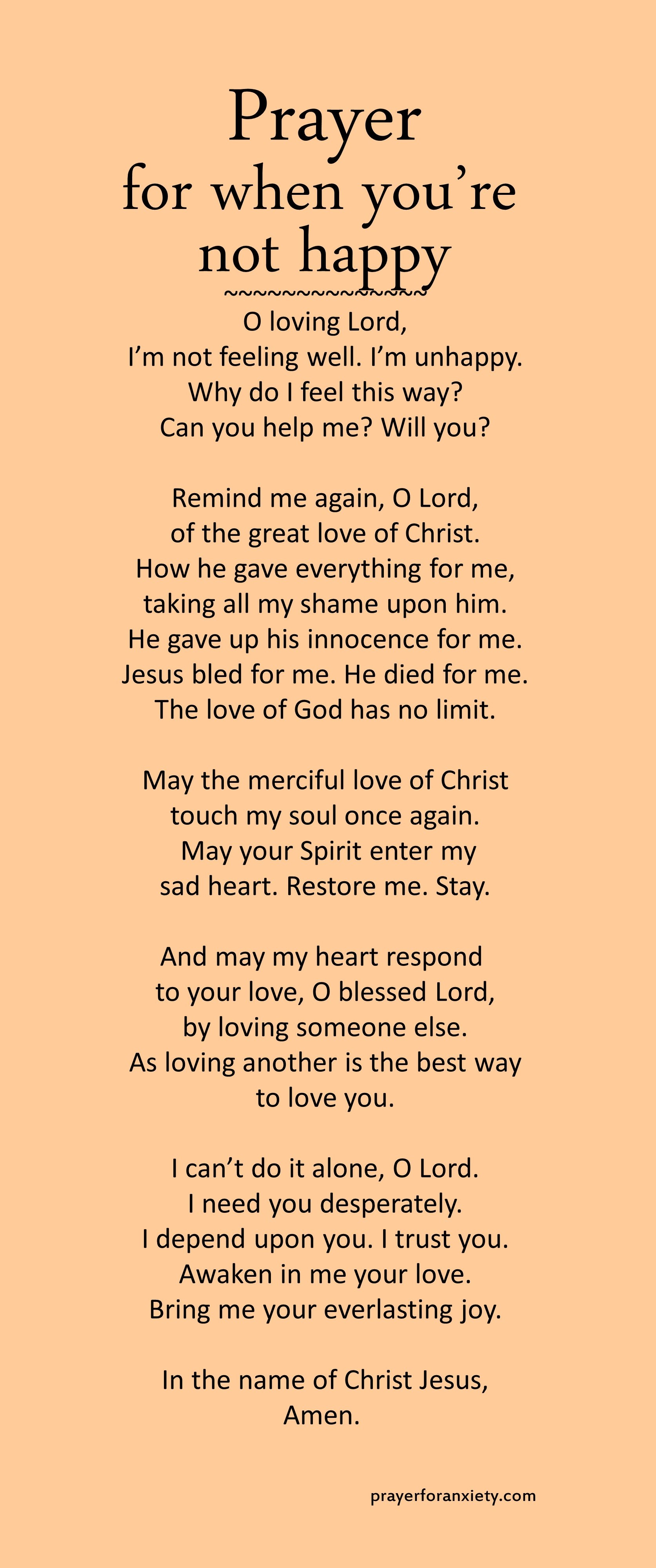 Prayer About Sadness 25 Powerful Healing Prayers For A Friend