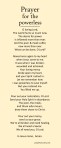 Prayer for the powerless | Prayer For Anxiety